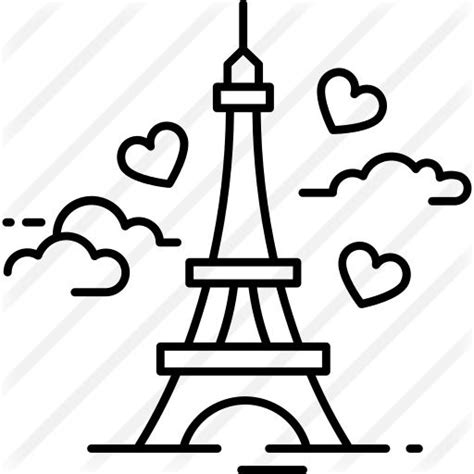 Cute Eiffel Tower Doodle