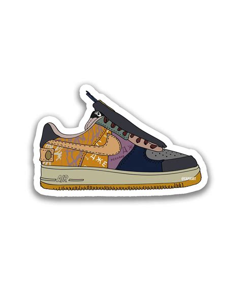 Nike Trevis Scott Rei Do Sticker