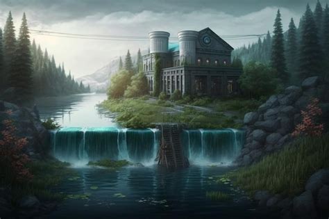 Premium Ai Image Generative Ai Renewable Energy And Sustainable Developmentxa