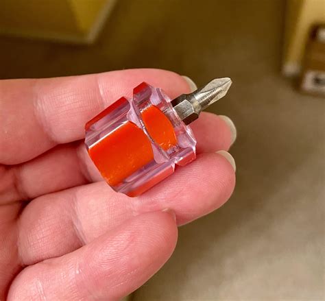This Teeny Tiny Phillips Screwdriver Rmildlyinteresting