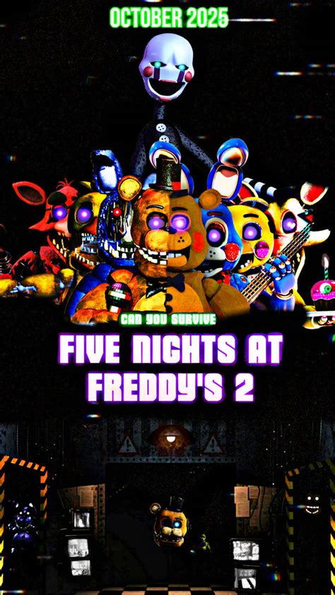 Fnaf 2 Movie Poster Fan Made V6 By Jakemilman225007 On Deviantart