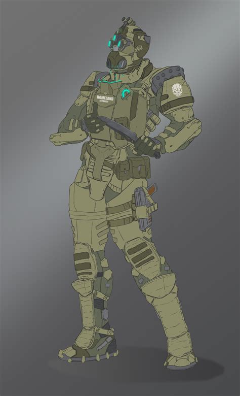 Dead Space Suit Concept Art