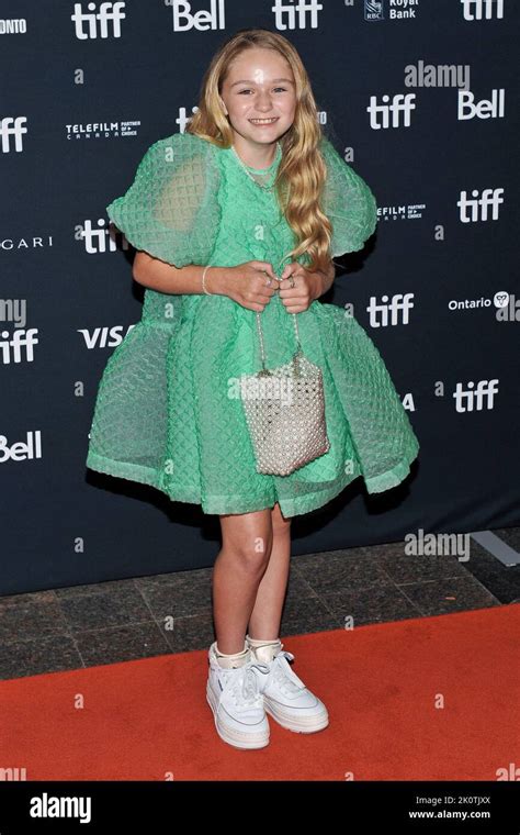 Toronto Ontario Canada 11th Sep 2022 Alix West Lefler 2022 Toronto International Film