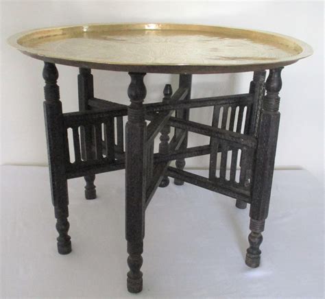 Good Brass Topped Benares Table C1900