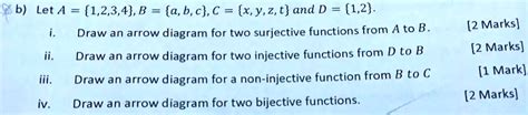 Solved Let A 1234 B Abc C Xyzt And D 12 Draw An