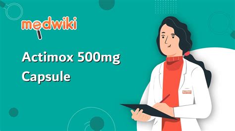 Actimox 500mg Capsule Uses Benefits And Side Effects Youtube