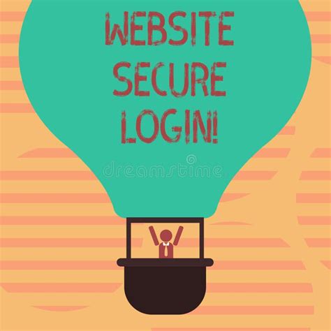 Word Writing Text Website Secure Login Business Concept For Uses Ssl To Encrypt The User Name
