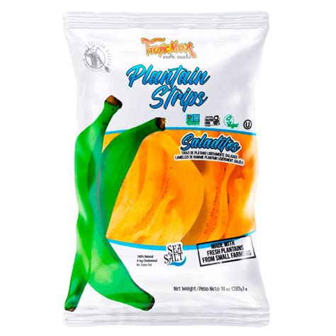 Salted Long Cut Plantain Chips 213gr Chips De Platanitos Natural B