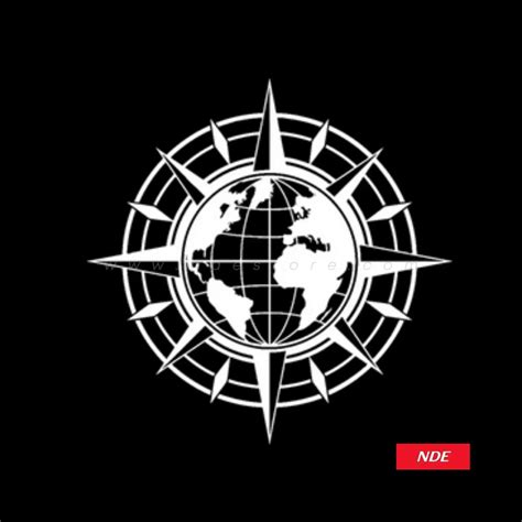 Sticker Compass Nde Store