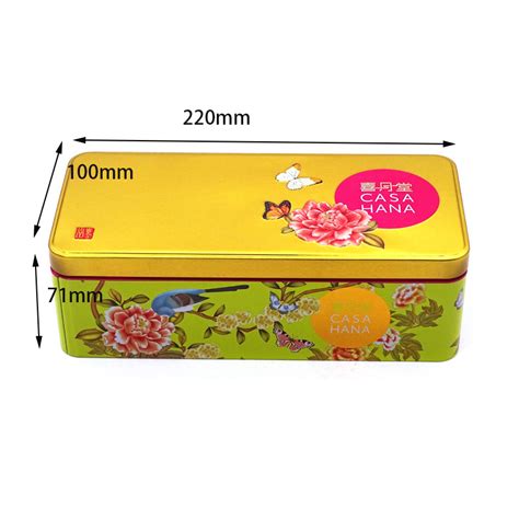 Food Grade Certification High Quality Rectangular Tin Box Supplier