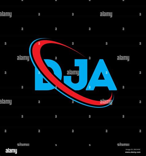 Dja Logo Dja Letter Dja Letter Logo Design Initials Dja Logo Linked With Circle And Uppercase
