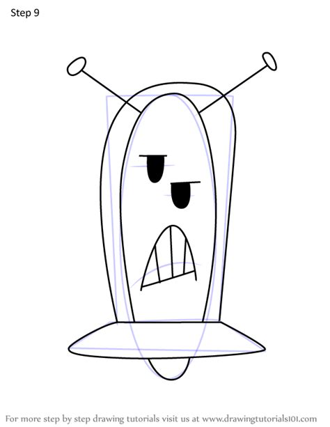 How To Draw Angry Alien From Pocoyo Pocoyo Step By Step