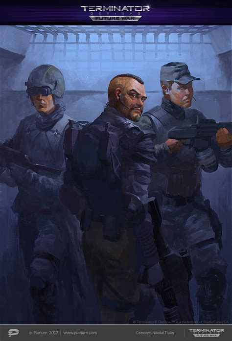Terminator Future War Art