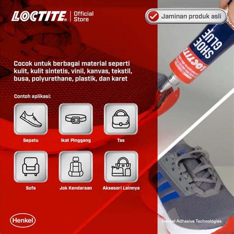 Promo Henkel Loctite Shoe Glue Fix And Repair Lem Sepatu 20gr Twin Pack