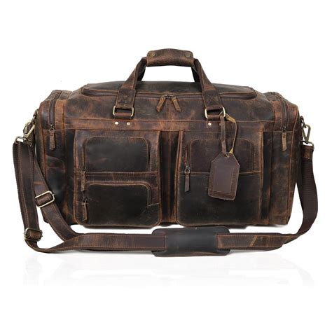 Leather Duffel Bag Buffalo Duffel Bag For Men Emerson Leather Bags