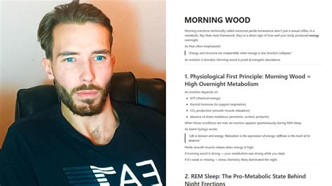 Morning Wood Gone Heres Whats Really Happening To Your Body Youtube