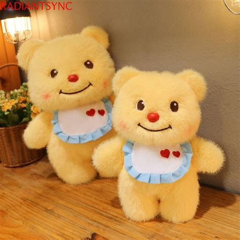 Radiantsync Butter Bear Plush Doll Pp Cotton Cream Bear Butter Bear