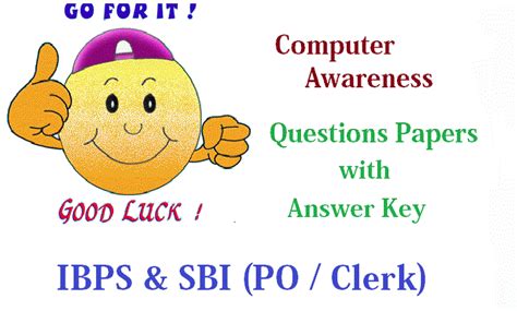Computer Awareness Model Test Papers For Bank Exams Ibps Sbi Poclerk Posts