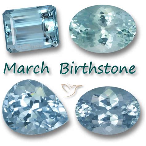 March Birthstone Not Just Aquamarine You Have Choices