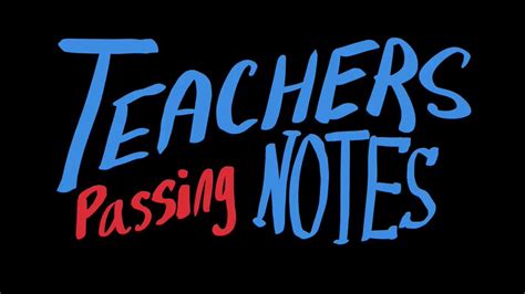 Teachers Passing Notes On Twitter Teacherspassingnotes Episode 5
