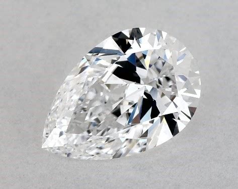 Gia 090 Carat D Vs1 Ideal Cut Pear Diamond