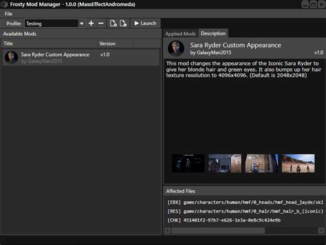 Modactu N°1 10 Mods Pour Se Réconcilier Avec Mass Effect Andromeda