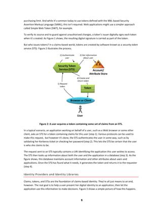 Claims Based Identity For Windows Pdf