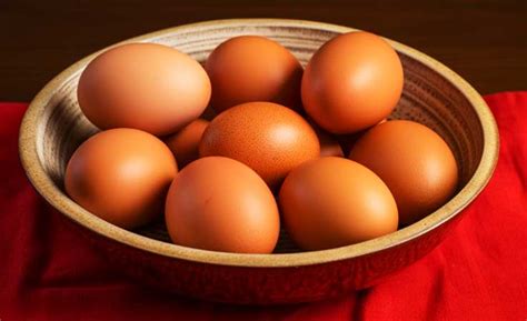 Production Red Chickens Egg Color