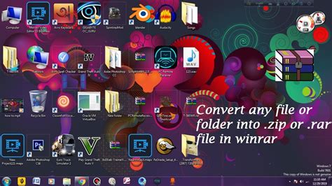How To Convert A Normal File Or Folder Into Zip Or Rar File Hindi