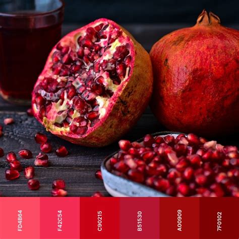 Shades Of Red Color With Names Hex RGB CMYK
