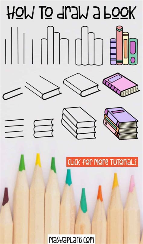 How To Draw A Book 7 Easy Step By Step Tutorials Artofit