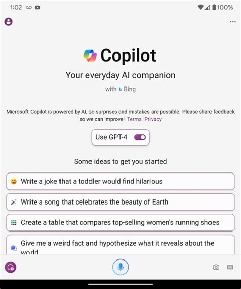 Microsoft Doubles Down On Generative AI With Standalone Copilot App For Android Cybertechbiz