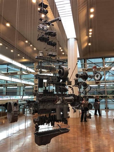 Exploded Engine The Sculpture Designed By Rudolph De Harak Has