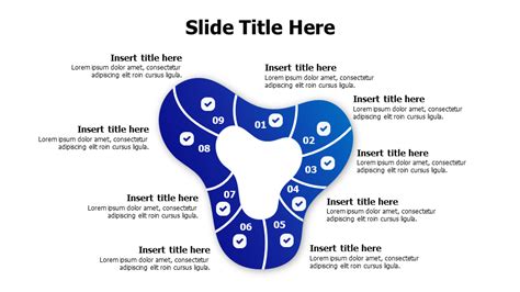 10 steps rounded infographic inforgraphics and slides