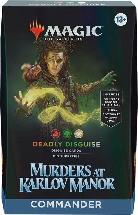 Murders At Karlov Manor Commander Deck Deadly Disguise Commander
