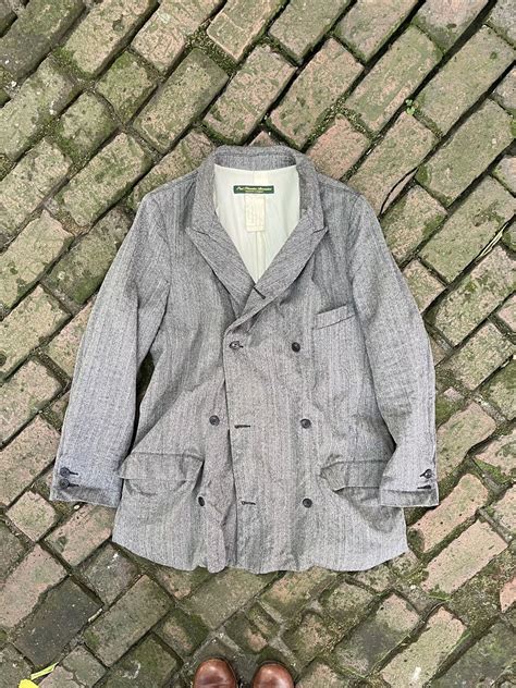 Paul Harnden Shoemakers Paul Harnden Grey Wool Herringbone Double