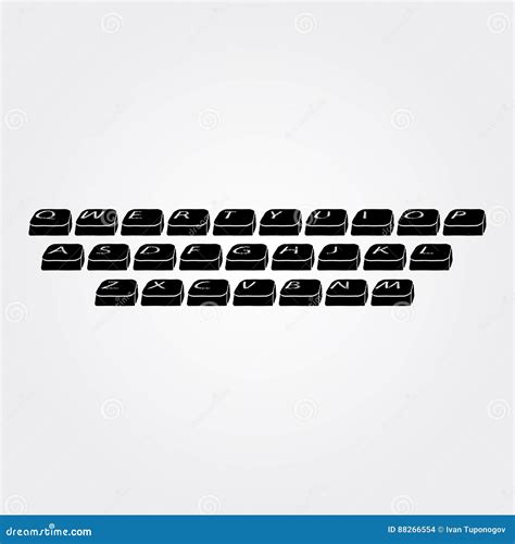 Alphabet Qwerty Royalty Free Stock Image 16134604