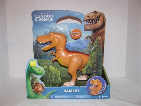 Disney Pixar The Good Dinosaur Ramsey 75 Figure Biting Jaw Pose Able