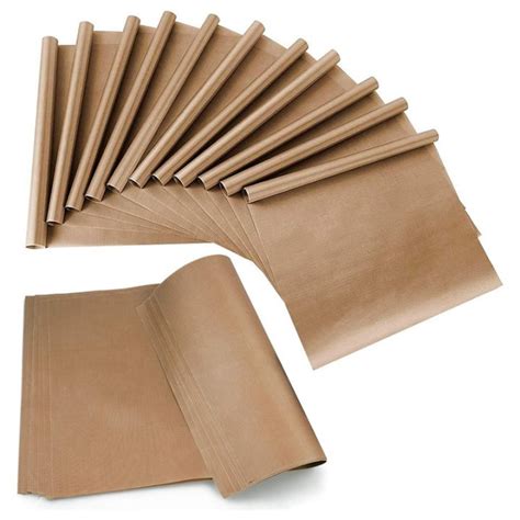 Ptfe Sheet For Heat Press Transfer Sheet 18 Pack Non Stick 12inch X