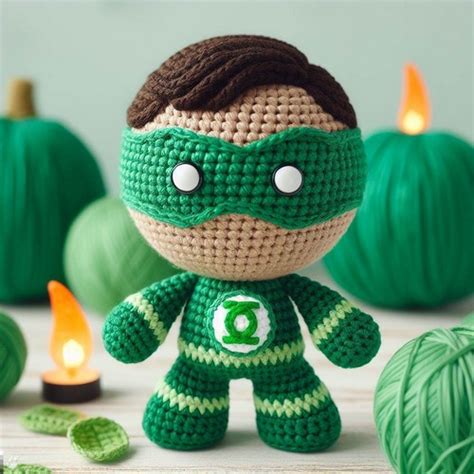 Crochet Green Lantern Amigurumi Pattern All Crafts