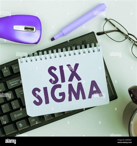 Writing Displaying Text Six Sigma Business Showcase Management