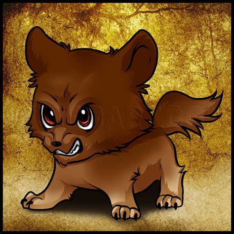 How To Draw Chibi Wolves
