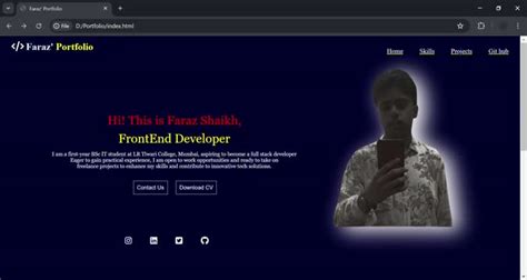 Day 4 Of 100daysofcodechallenge Building Websites Faraz Ahmed