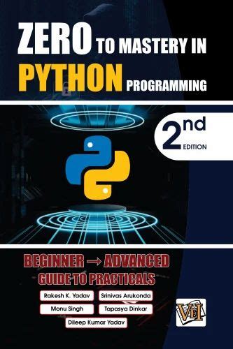 zero to mastery in python programming book at ₹ 495 piece books on