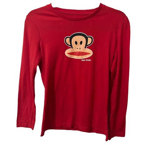 Paul Frank Womens Red T Shirt Depop