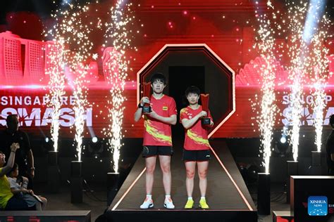 Wtt Singapore Smash 2024 Singapore Smash To Elevate Grand New Legacy