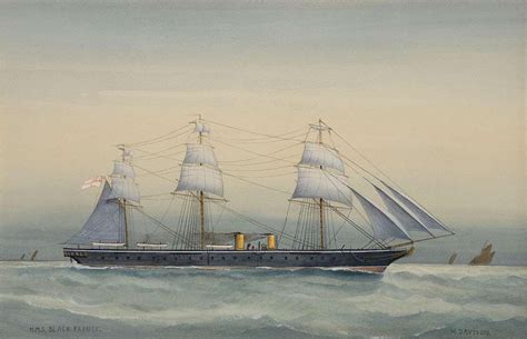William Davison The Warrior Class Ironclad Hms Black Prince