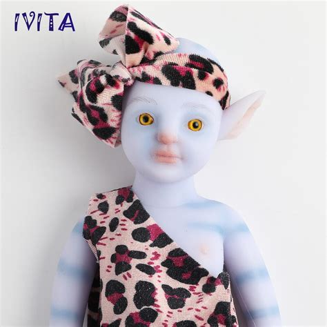 Ivita 12inch Handmade Full Silicone Floppy Avatar Boy Silicone Avatar