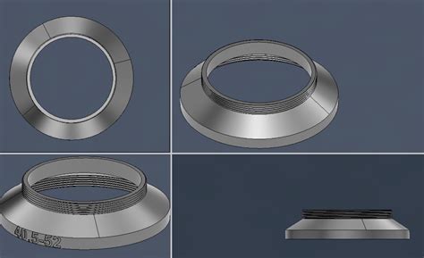 Adapter Ring Microscope By Kiklhorn Download Free Stl Model