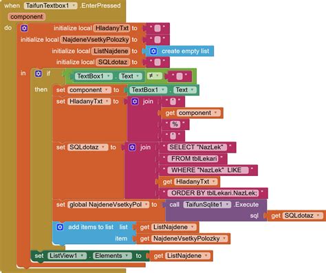 Sqlite And Listview Mit App Inventor Help Mit App Inventor Community